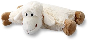 Wooline Plyšový polštářek ovečka s kopýtky