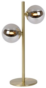 Lucide 45574/02/02 stolní lampa Tycho matně zlaté/mosaz, 2xG9, 43cm
