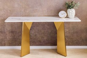 Designová konzole Napayshni 140 cm bílá