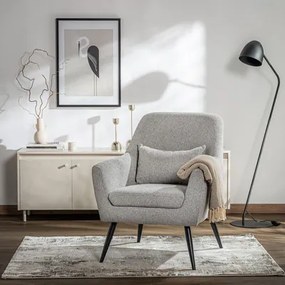 Stojací lampa černá SOHO