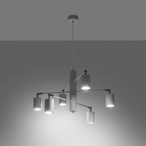 Sollux Lighting Lustr LEMMI 6 bílý