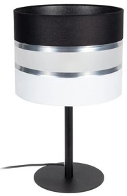 Belis | Stolní lampa CORAL 1xE27/60W/230V černá/bílá | BE0695