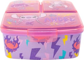 Multibox na svačinu Lilo &amp; Stitch - motiv Angel - se 3 přihrádkami