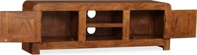 vidaXL TV stolek masivní dřevo s medovým povrchem 120 x 30 x 40 cm [244679]