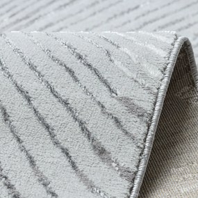 Dywany Łuszczów, Kusový koberec Bliss Z206AZ256 grey, 80x150, šedá, kancelář