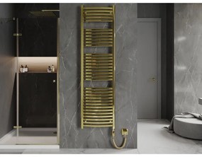 Mexen Helios, elektrické topné těleso 1800 x 500 mm, 900 W, zlatá lesklá, W103-1800-500-2900-50