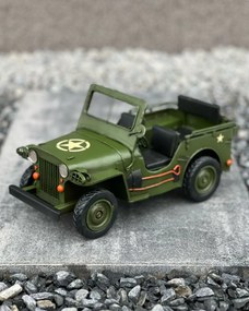 Plechový model - MB Armádní Jeep 2