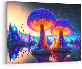 Obraz sci-fi magické houby