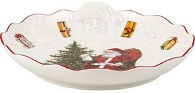 Talíř/miska na cukroví s reliéfem Santy, Ø 25 cm Toy's Fantasy Villeroy & Boch