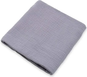 Dětská mušelínová deka New Baby grey