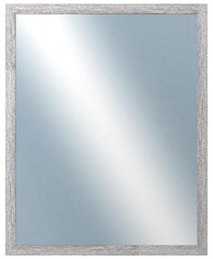 DANTIK - Zarámované zrcadlo - rozměr s rámem cca 80x100 cm z lišty RETRO šedá (2530)