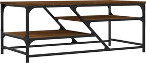vidaXL Konferenční stolek 100x49x40 cm kompozitní dřevo [835348] Barva: Černá