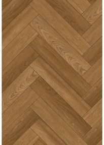 Mexen Overland Park vinylové panely parketový vzor 570 x 95 mm LVT Dryback 2,5 mm, podklad 4 V-drážka, Jatoba