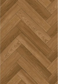Mexen Overland Park vinylové panely parketový vzor 570 x 95 mm LVT Dryback 2,5 mm, podklad 4 V-drážka, Jatoba