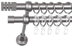 Garnýž II 19 Satén 240cm Kvadro s pojistkou