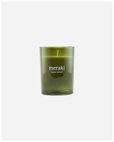 Vonná svíčka Green Herbal 220 g Meraki