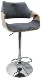 Halmar Barová židle H-98, šedá