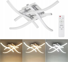 Závěsná lampa 4 body světla, integrovaný Led zdroj 6500k 24W