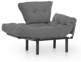 Atelier del Sofa Křeslo Nitta Single - Grey, Šedá