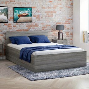 Maxi Postel STELA 120x200 cm, Dub lanýž