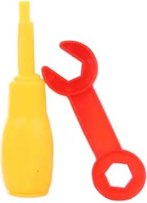 ORION Šroubovací lokomotiva s nářadím 13 cm / Stavebnice / Plast / 2 n