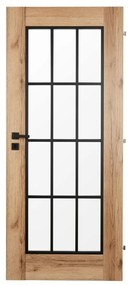 Interiérové dveře Naturel Zaria pravé 90 cm dub natura ZARIA5CPLDN90P