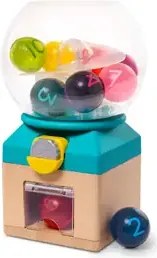 B-Toys Automat s míčky Rainbow Gumballs / od 12 měsíců