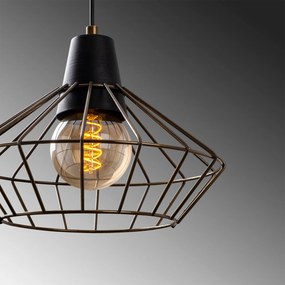 OPVIQ Závěsné osvětlení WIRE mosaz 584TTM1452