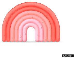 Suavinex Kousátko silikonové +0 m Sauvinex Růžové