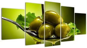 Obrazy do kuchyně - olivy