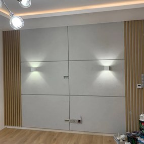 Lameo Dekorativní stěnová lamela mini - přírodní dub 16x30