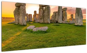 Moderní obraz - Stonehenge (100x40cm)