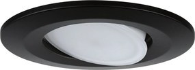 P 92462 LED vestavné svítidlo Calla základní sada výklopné IP65 kruhové 90mm 30° 10x6W 230V 4000K černá mat - PAULMANN