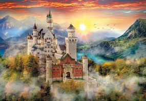 Puzzle clementoni puzzle zámek neuschwanstein 2000 dílků
