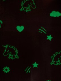 Sinsay - Sada flísového povlečení s fluorescenčním vzorem - růžová