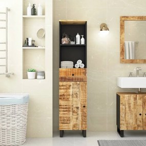 Koupelnová skříňka 38 x 33 x 160 cm masivní mangovníkové dřevo,  351998 HangarStore.cz