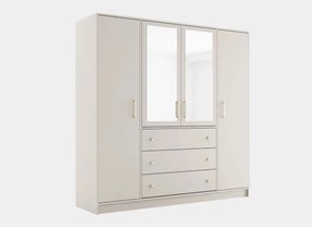 Stolar Šatní skříň Retro Lux D4 | Kašmír