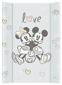 CEBA Podložka přebalovací s pevnou deskou COMFORT (50x70) Disney Minnie & Mickey Grey