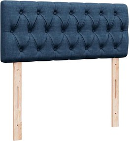 Box spring postel s matrací černá 120x190 cm textil 3285840