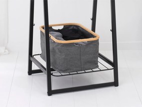 Skládací koš na prádlo/úložný box Brabantia 40l černý