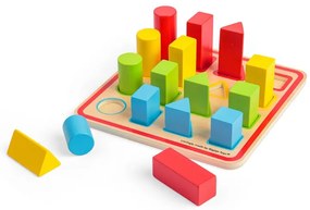 Bigjigs Toys Barevné vkládací tvary
