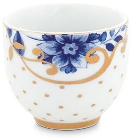 Pip Studio porcelánový kalíšek Royal White bílý (Porcelánový kalíšek na vajíčko nebo med)