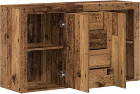 Servírovací skříň Staré dřevo 120 x 36 x 69 cm Kompozitní dřevo 3333863
