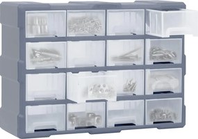 Organizér se 16 středními zásuvkami 52 x 16 x 37 cm 149602