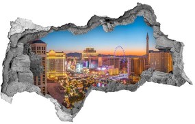 Wallmuralia Fototapeta díra na zeď 3D Las Vega USA 95x73 cm