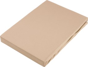 XXXLutz BOXSPRINGOVÉ PROSTĚRADLO, žerzej, hnědá, 180/220 cm Novel - Prostěradla - 004550010413