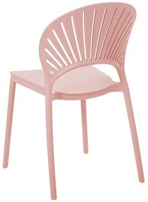 Set 4 ks jídelních židlí Ostza (růžová). 1081822