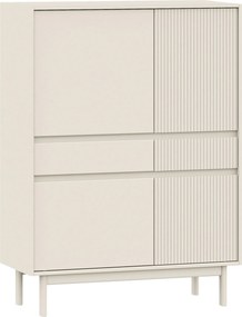 XXXLutz VYSOKÁ KOMODA, pinie, kašmírová, 102/136/42 cm Livetastic - Vysoké komody - 002611004201