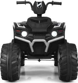 Costway 12 V elektrická dětská čtyřkolka s předním světlem Mini elektrická