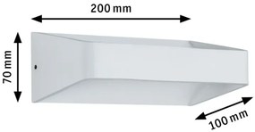 Paulmann 70790 Bar, bílé nástěnné svítidlo 5,5W LED 2700K, délka 20cm
